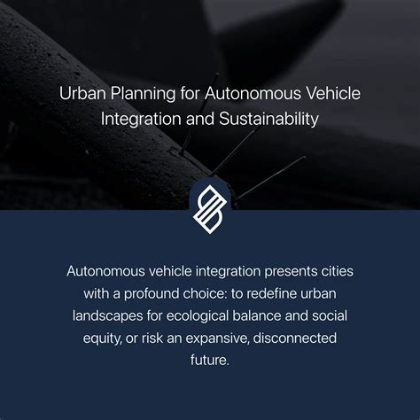Urban Planning For Autonomous Vehicle Integration And Sustainability → Scenario
