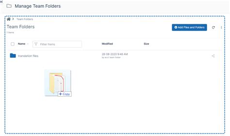 Seed And Organize Team Folder Data Filecloud Docs Server