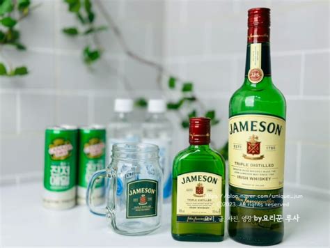 제임슨 위스키 하이볼 위스키 추천 편의점 칵테일 레시피 제임슨 하이볼 만드는 법 네이버 블로그