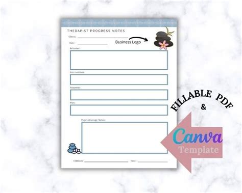 Therapist Progress Notes Birp Notes For Therapist Counselor Progress