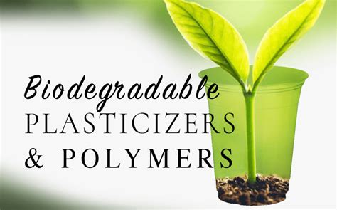 Biodegradable Plasticizers And Polymers