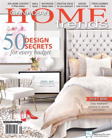 Canadian Home Trends Magazine Spring 2017 Back Issue