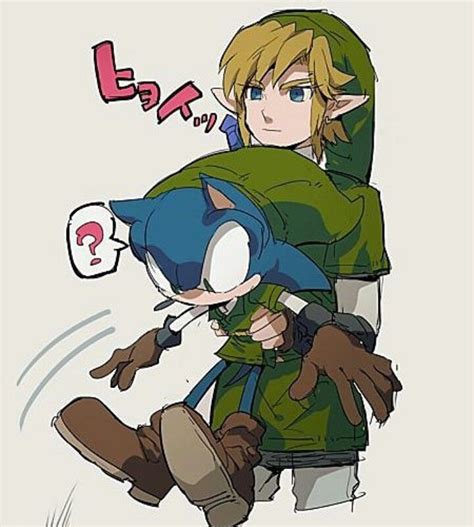 Link And Sonic