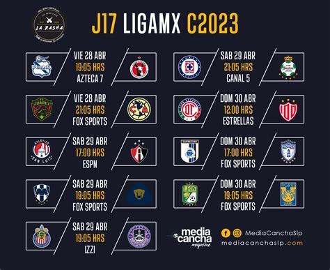 Liga Mx 2023 Partidos Liga Mx Revela El Calendario Para El Clausura