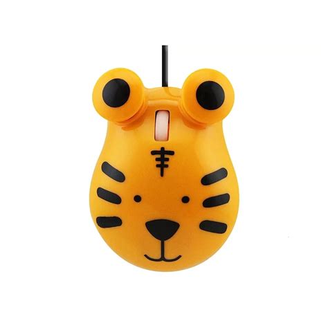 Kawaii Mini Usb Wired Mouse Creative Animal Design Cute Frog Hello
