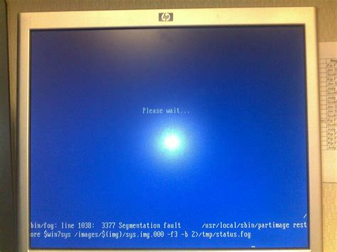 Fog Segmentation Error On Deployment Software And Applications Spiceworks Community