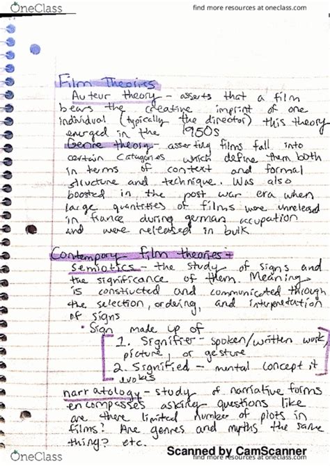 film 1502 lecture notes fall 2016 lecture 17 auteur theory