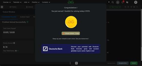 Prachi ㅤ On Linkedin 21dayschallenge Potd Codingchallenge