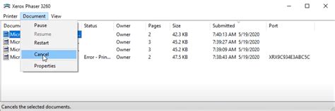 How Do I Clear Printer Queue