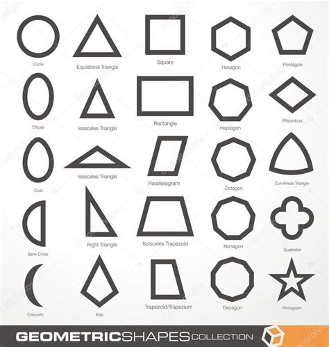 Set Of Geometric Shapes — Stock Vector © Lukeruk 61563633