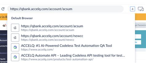 Working With Logic Recorder Accelq