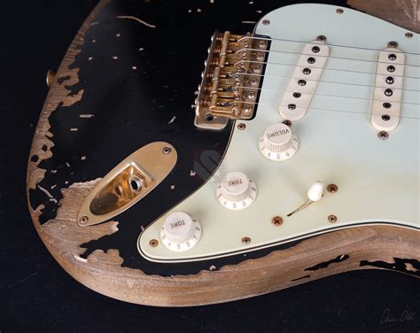 Fender Stratocaster John Mayer Black One Masterbuilt Jc 1646 2010