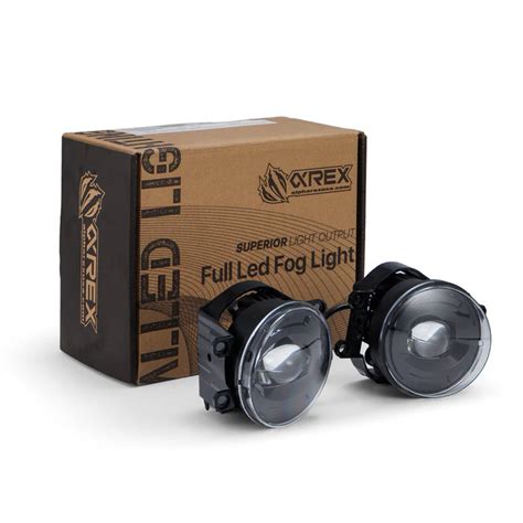 Alpharex Universal Toyota Dual Color Led Projector Fog Lights 2014 20