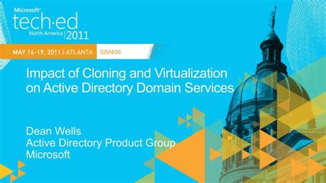 Ppt Impact Of Cloning And Virtualization On Active Directory Domain Services Powerpoint
