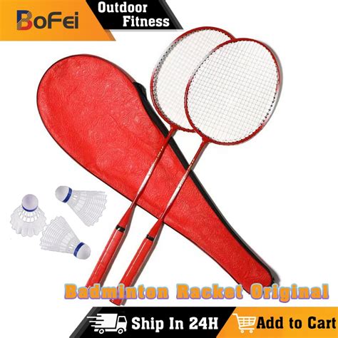 Badminton Set 2pcs Badminton Racket Training With 3pcs Nylon Ball For