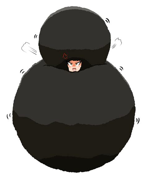 Black Hair Afro Daruma By Simelia On Deviantart