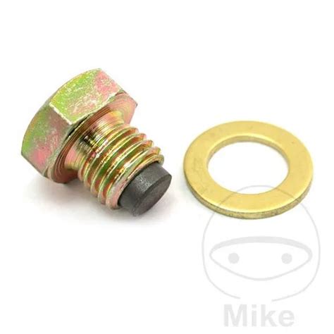 HONDA MBX 80 SW2 1986 Magnetic Oil Sump Plug Bolt Washer UK 12 95