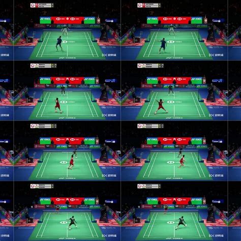 Four Types Of Actions In The Badminton Dataset Download Scientific Diagram