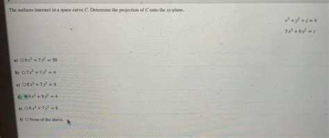 Solved Find A Set Of Scalar Parametric Equations For The