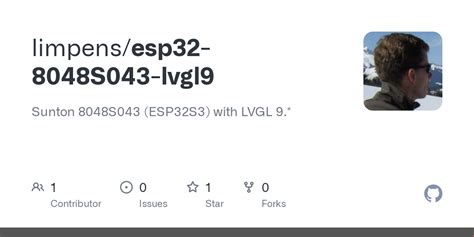 Github Limpensesp32 8048s043 Lvgl9 Sunton 8048s043 Esp32s3 With