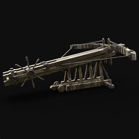 Siege Engine War Machine Collection 16 Structures 3d Model By