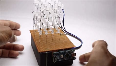 How To Make LED Cube X X Using Arduino Nano With Project Report