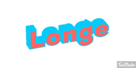 Longe Palavra Desenhos De Logotipo Em  Animado