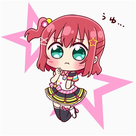 Kurosawa Ruby Love Live Love Live Sunshine Artist Request 1girl Female Focus Hair