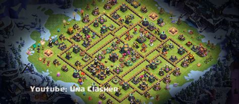 New Best Town Hall 14 Hybrid Farming Trophy Base Copylink Coc Th14 Base 2024 Clash Of Clans