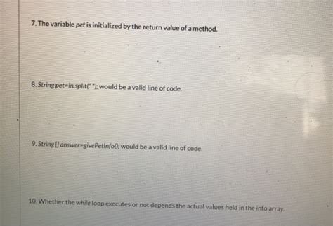 Solved Assuming The Code Fragment Given Below Is Part Of