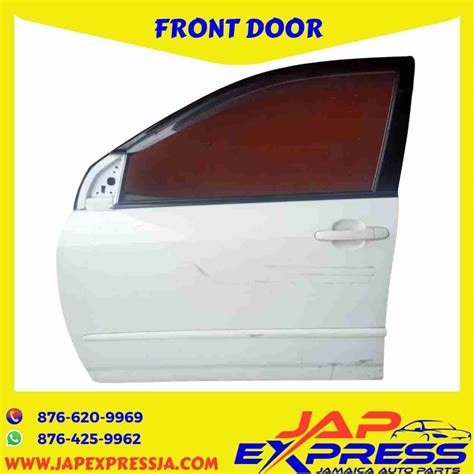 Front Left Door Toyota Runx Nze123 2003 2006 Jamaica Auto Parts Express