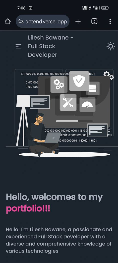 Lilesh Bawane On Linkedin Excited To Share That Ive Just Built My