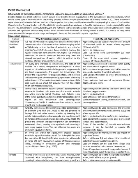 Deconstruct Earth And Environmental Science Year 11 Sace Thinkswap