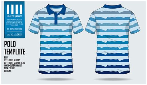 폴로 T 셔츠 스포츠 디자인 템플릿 축구 유니폼 축구 키트 또는 스포츠 클럽 스포츠 유니폼 앞에 보기 및 다시 보기 T셔츠 스포츠 클럽을 위해 조롱 벡터입니다 T 셔츠에