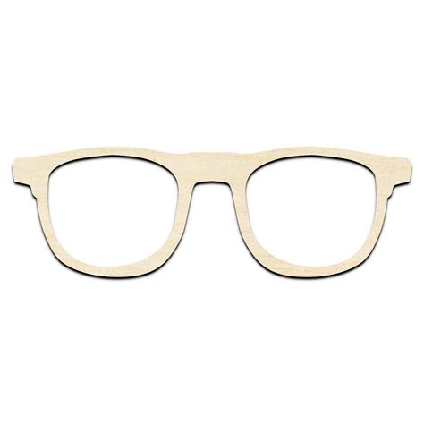 Glasses Cut Out Glasses Cut Out