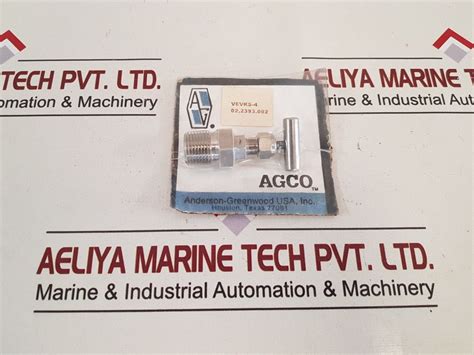 Agco V6vks 4 Gauge Valve 12” M5vds 44v6vks 4 Aeliya Marine Tech