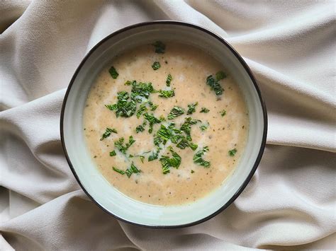 Creamy Parsnip Soup Simmering Starfruit