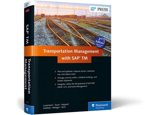 Sap Transportation Management With Sap Tm Book And E Book By Sap Press
