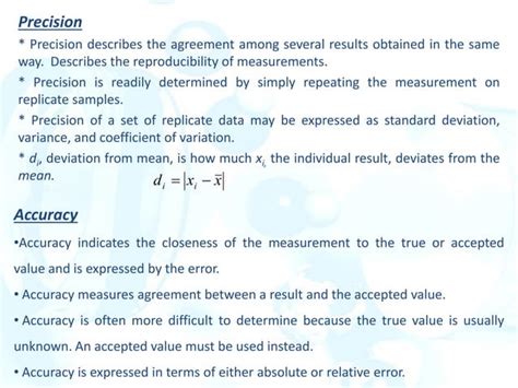 Errors Types Of Errors Found In Analytical Chemistry Pdf Chemistry Science