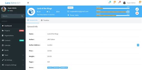 Multipurpose Laravel Crm Admin Panel For Laravel
