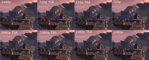 Testing Unreal Engine 5 Temporal Super Resolution Tsr Quality And