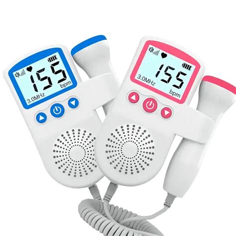 Portable Fetal Heart Rate Detection Fetal Doppler Fetal Doppler And Ultrasonic Doppler Fetal