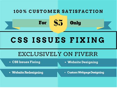 Fix Issues In Css And Customize Your Webpage By Farotechs Fiverr