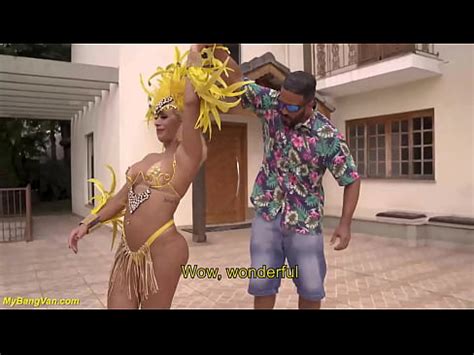 Extreme Sexy Bubble Butt Carnival Samba Dancer Gets Rough Big Cock Ass Fucked In My Driving Bang
