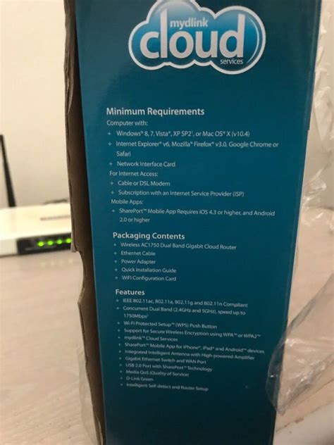 D Link Ac1750 Dual Band Gigabit Cloud Router Computers And Tech Parts And Accessories Networking