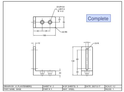 Assembly Drawing Standards Views