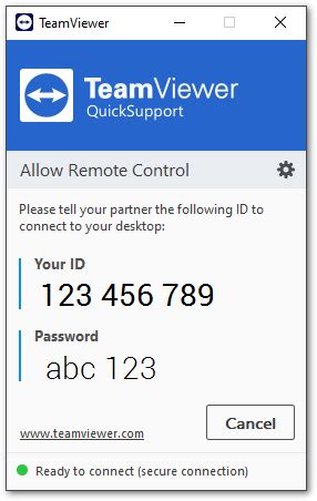 Where To Find My ID And Password TeamViewer Support