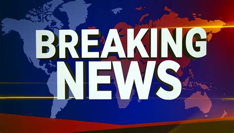 Dramatic Breaking News Graphic With Explosive Urban Scene Social Media