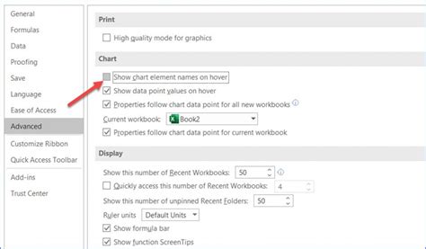 How To Hide Chart Element Names When Hover Excelnotes