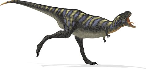 Download Running Theropod Dinosaur Illustration